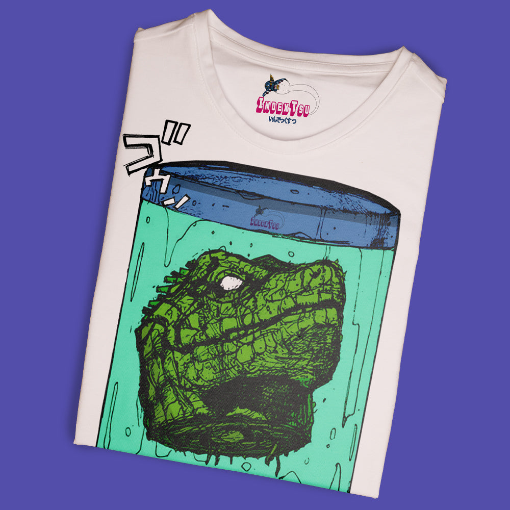 Playera Indextsu Kuro Dorohedoro Kaiman Head